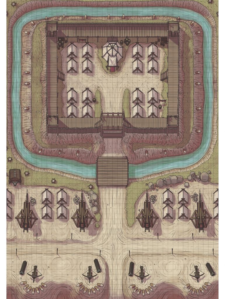 Siege Camp Map - Crosshead