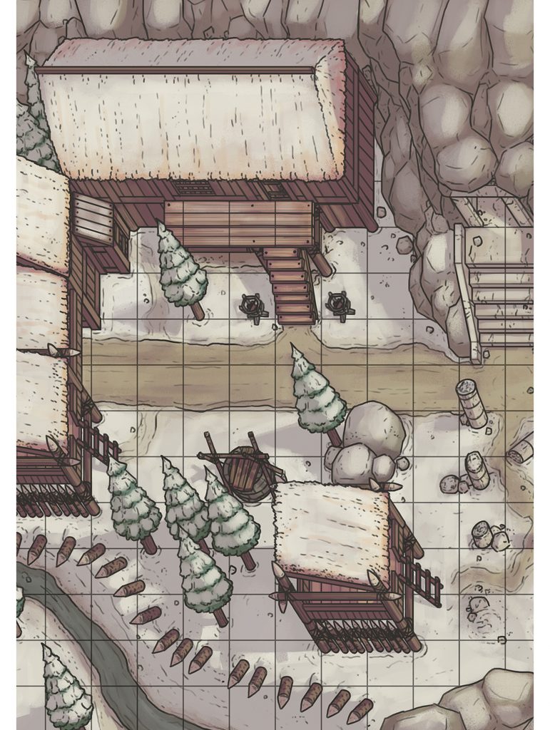 SNOWY OUTPOST & DUNGEON - Crosshead